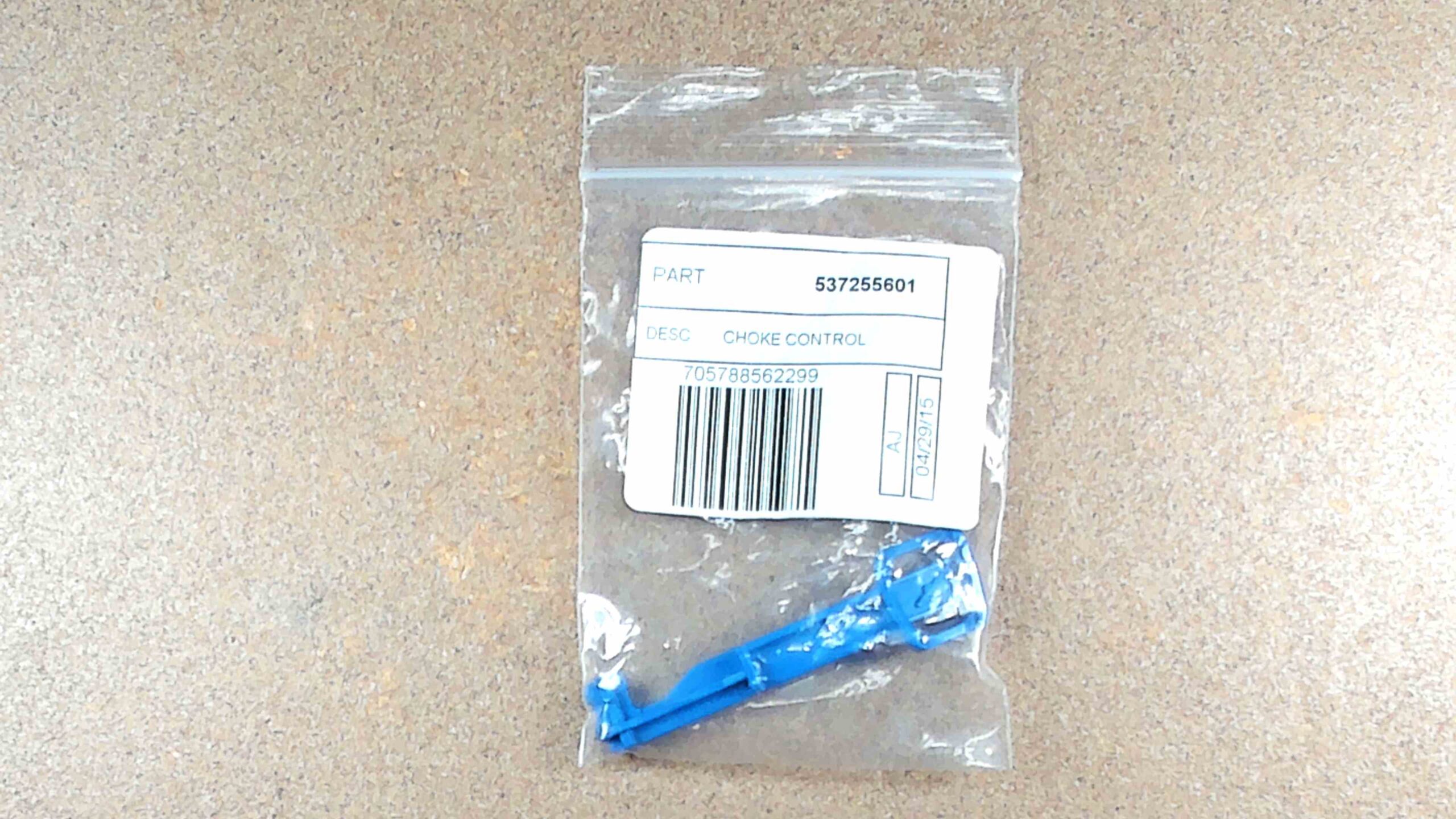 537255601 Husqvarna Choke Control - Finney's Part Depot