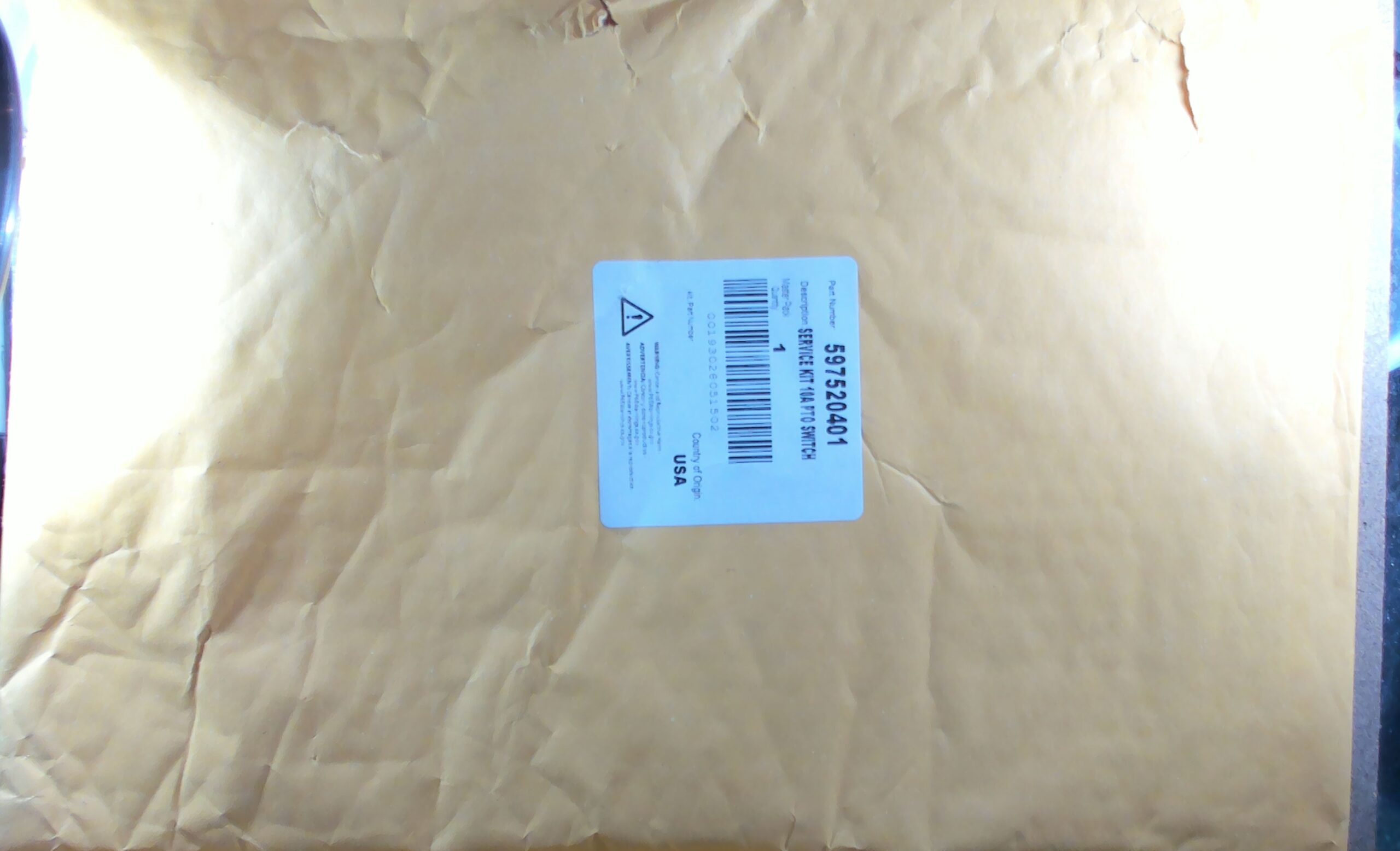 597520401 Husqvarna PTO Switch Kit - Finney's Part Depot